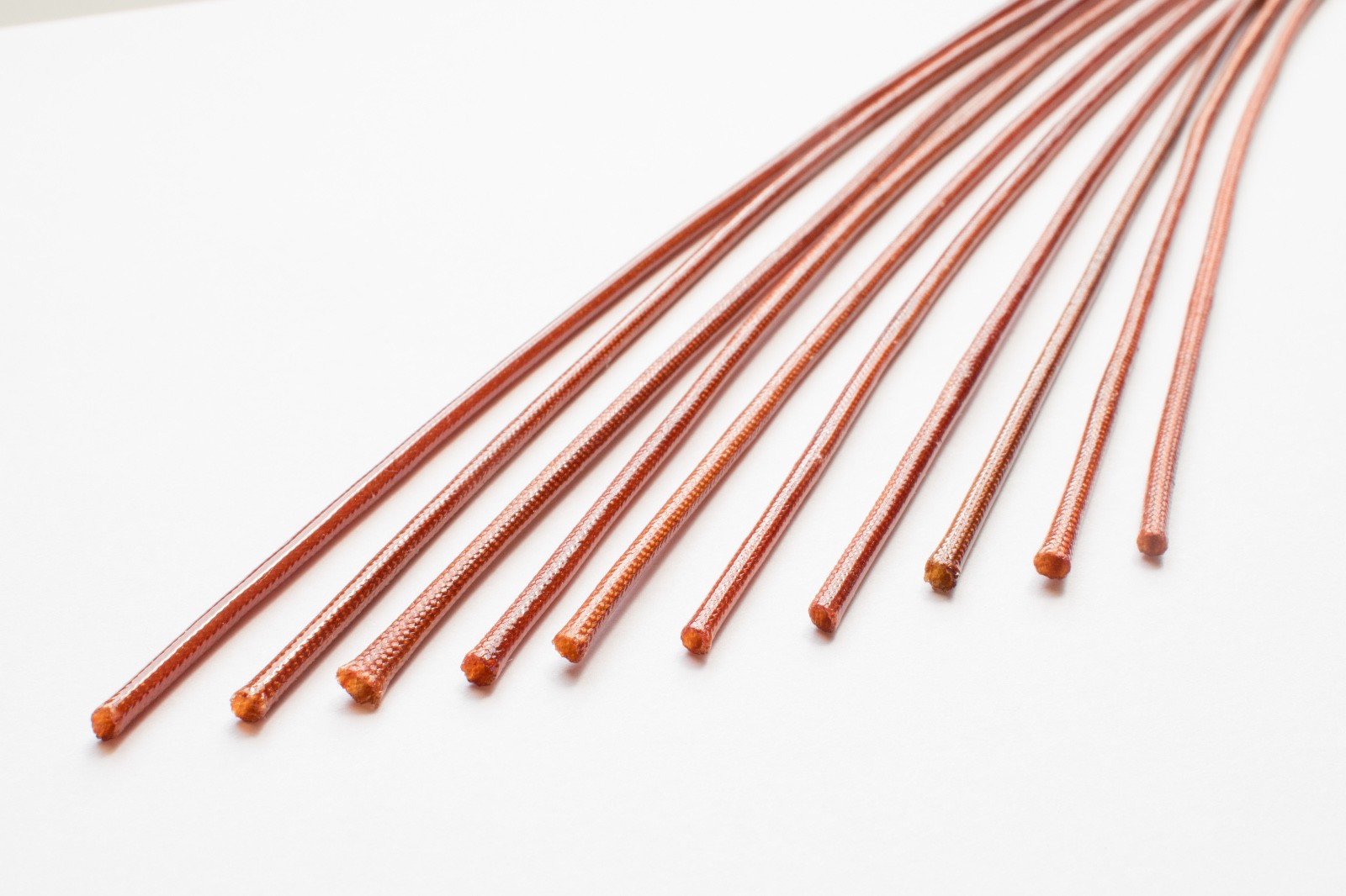 Vintage Spec Varnished Glass Fiber Insulation Sleeve Spaghetti Tubing ...