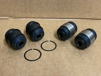 SET OF 4 REAR AXLE HUB ROSE JOINT BUSHES FOR RANGE ROVER MK3 L322 2002 ...