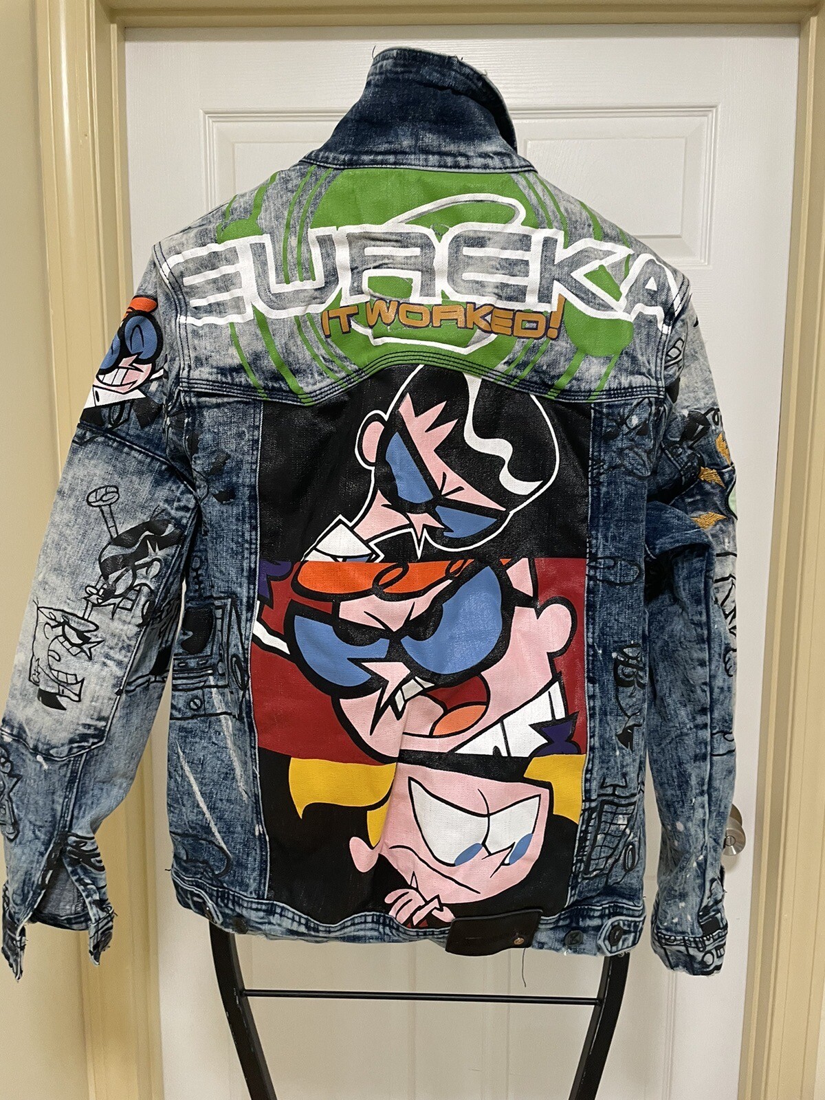 Dexter's Laboratory Boy Genius Denim Distressed Ston… - Gem