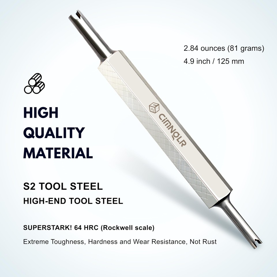 Tire Valve Stem Removal Tool Kit Includ Presta Valve Core Removal Tool ...