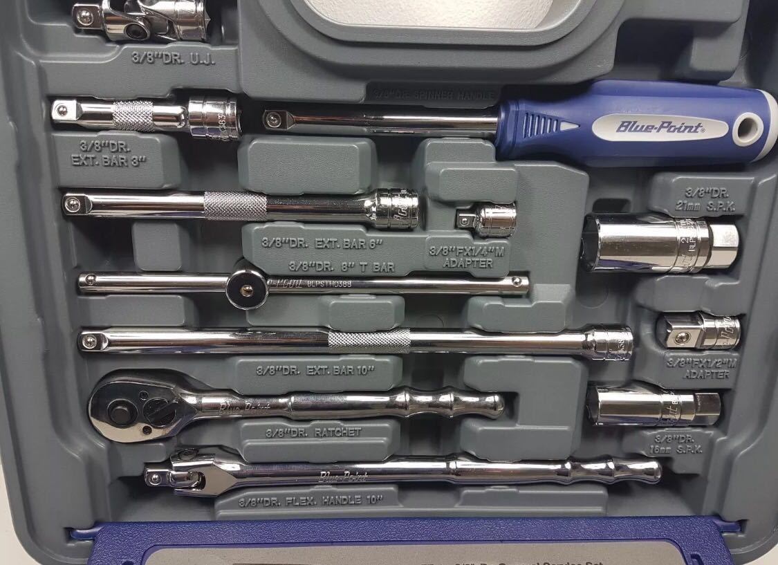 Blue Point 77pc 3/8" General Service Set Bluepoint Sold by Snap on ...