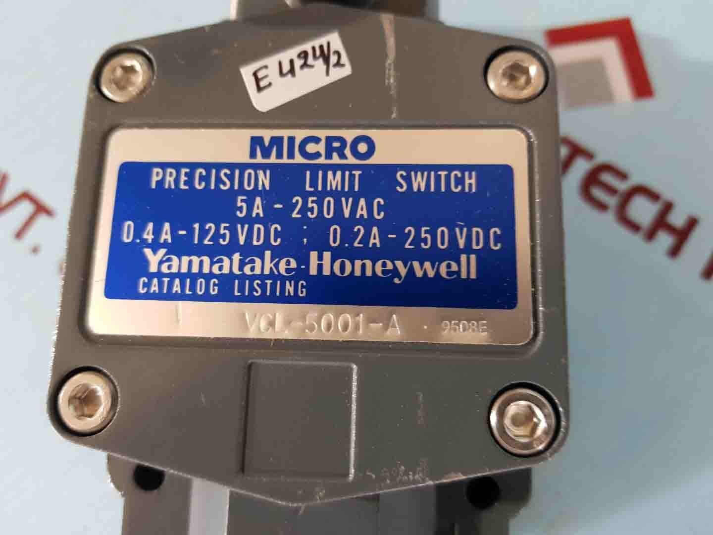 Yamatake-Honeywell VCL-5001-A Micro Limit Switch 5A-250VAC | eBay