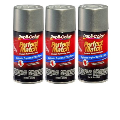 3 Cans-Duplicolor BTY1614 For Toyota Code 1E3 Phantom Grey Pearl Spray ...