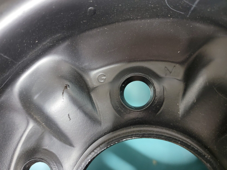 1956-1962 Corvette 15x5" Steel Wheels Rims Dog Bone with Nubs | Set of ...