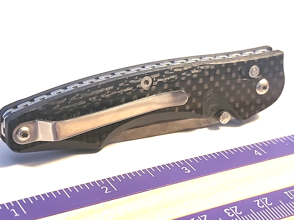Vintage Benchmade 770 Osborne Knife 154CM Carbon Fiber USA | eBay