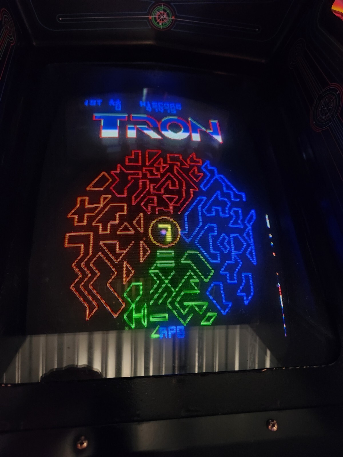 Super rare! Original Midway TRON Arcade, 100% real 1982 Video Game, NOT ...