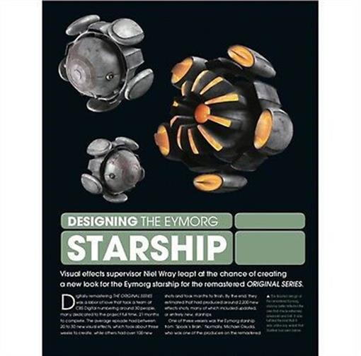 Eymorg Starship Eaglemoss Star Trek Issue #127 w/Magazine | eBay