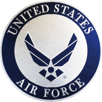 Eagle Emblems Patch-USAF Symbol/Logo III (12") | eBay