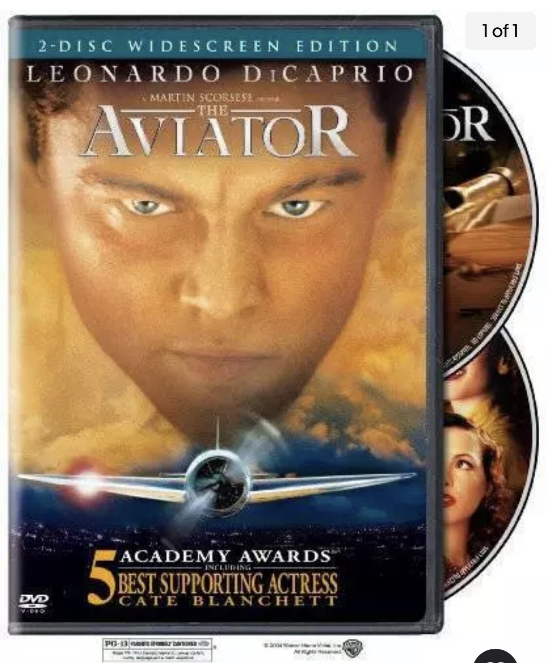 The Aviator (2004) - DVD - VERY GOOD Leonardo DiCaprio , Martin ...
