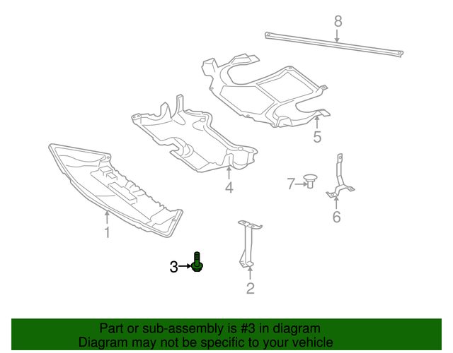 Mercedes-Benz 910143006002 Genuine OEM Front Deflector Bolt for sale ...