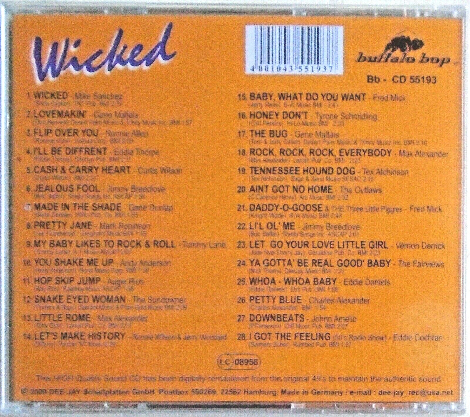 Wicked by Various (CD, 2009) for sale online | eBay