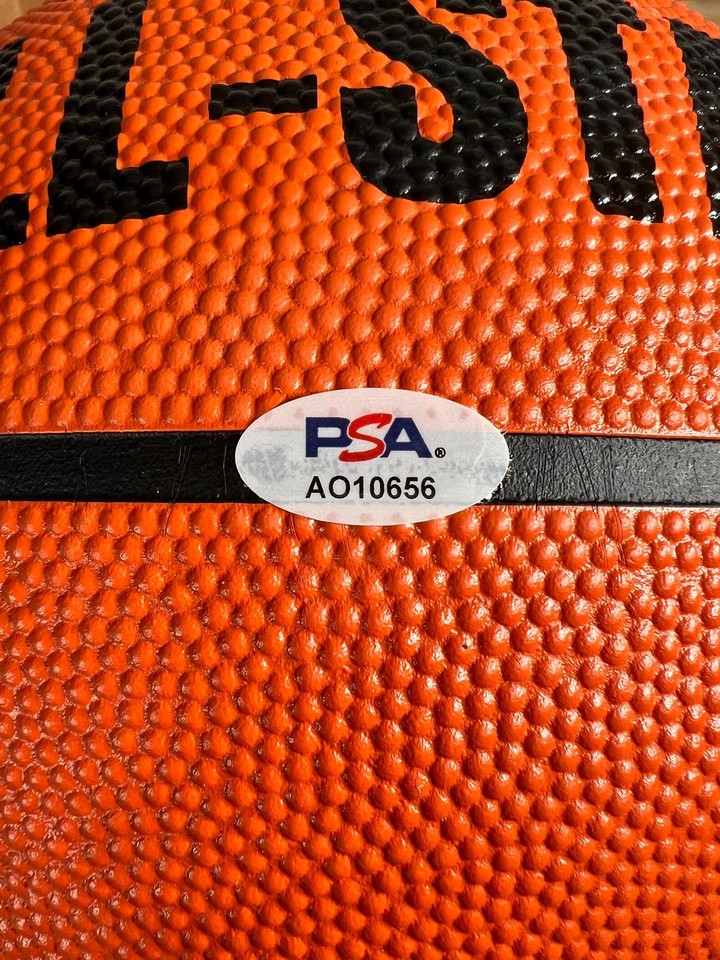 Danny Ainge Signed Basketball PSA/DNA Autographed Jazz Celtics | eBay