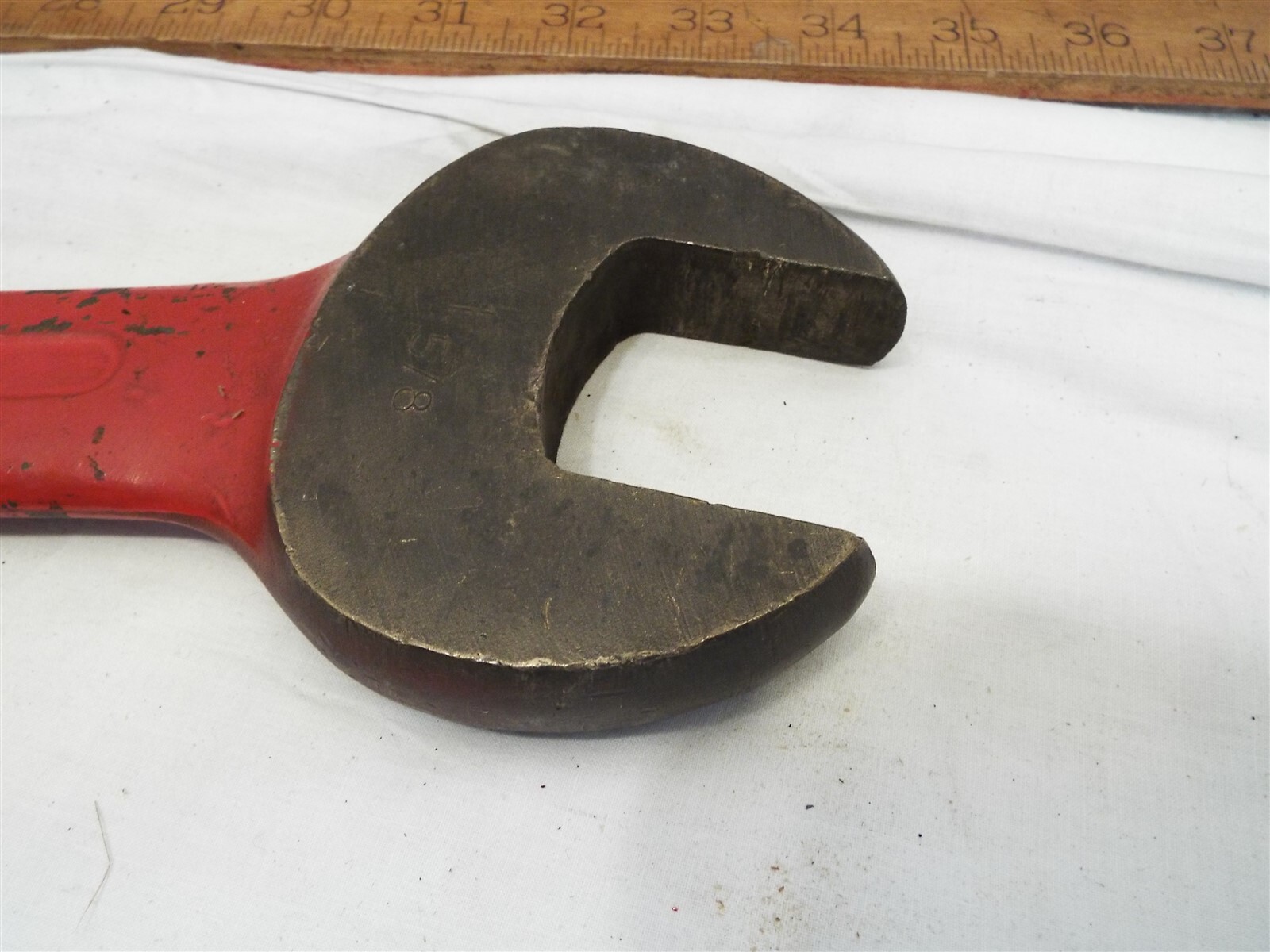 Ampco Non-Sparking Open Wrench Gas Line Tool W-760 Brass/Bronze 1-5/8 1 ...