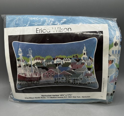 Erica Wilson Design Vintage Needlepoint Kit Nantucket Harbor - New Open ...