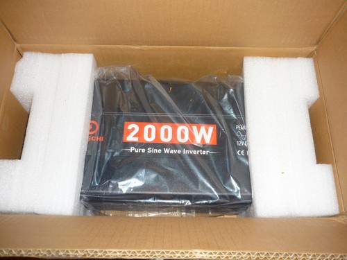 DEECHI 2000W PURE SINE WAVE INVERTER DC 12V TO AC 120V POWER INVERTER ...