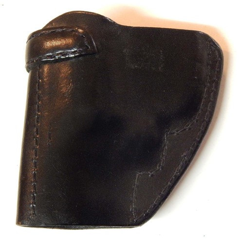 VINTAGE TED BLOCKER HOLSTER BLACK LEATHER LEFT HAND | eBay