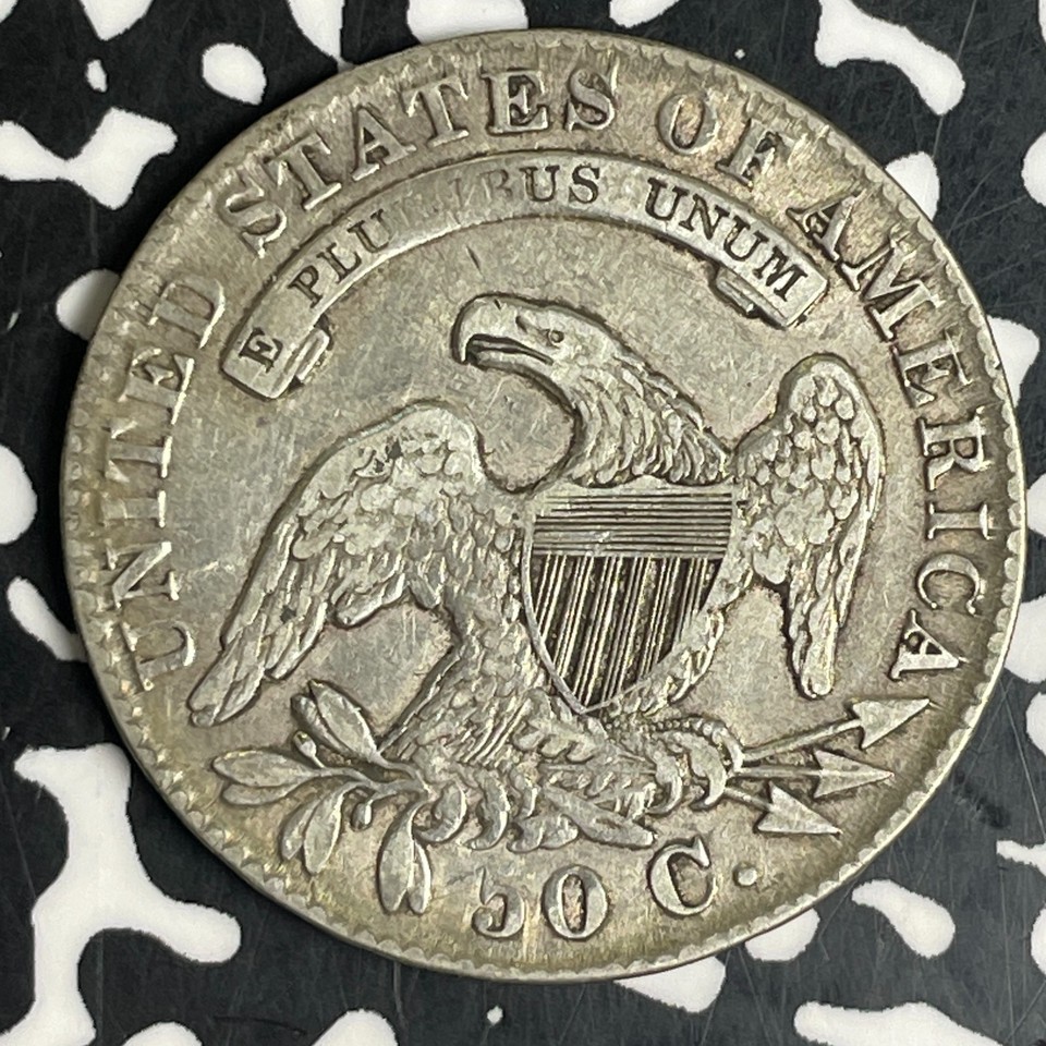 1833 U.S. 50 Cents Capped Bust Half Dollar Lot#A9808 Silver! | eBay