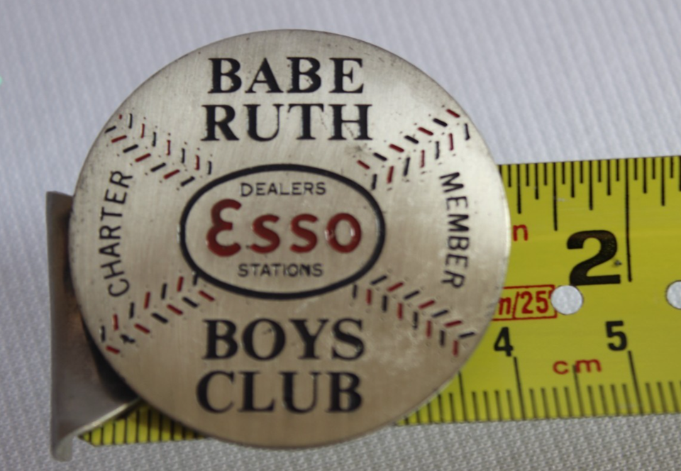 REPRODUCTION 1934 ESSO DEALER STATIONS BABE RUTH BOYS CLUB CHARTER ...