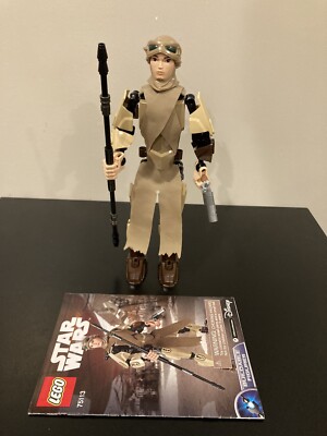 LEGO Star Wars Buildable Figure Rey First Version Complete | eBay