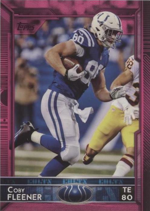 2015 Topps - Coby Fleener #171 BCA Pink /499 for sale online | eBay