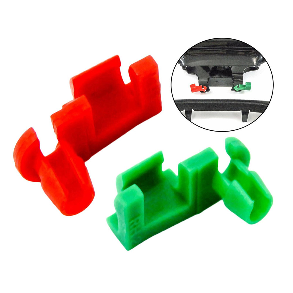 2x Tailgate Handle Rod L&R Clips Pair Set Fits Chevy 99-07 Silverado ...