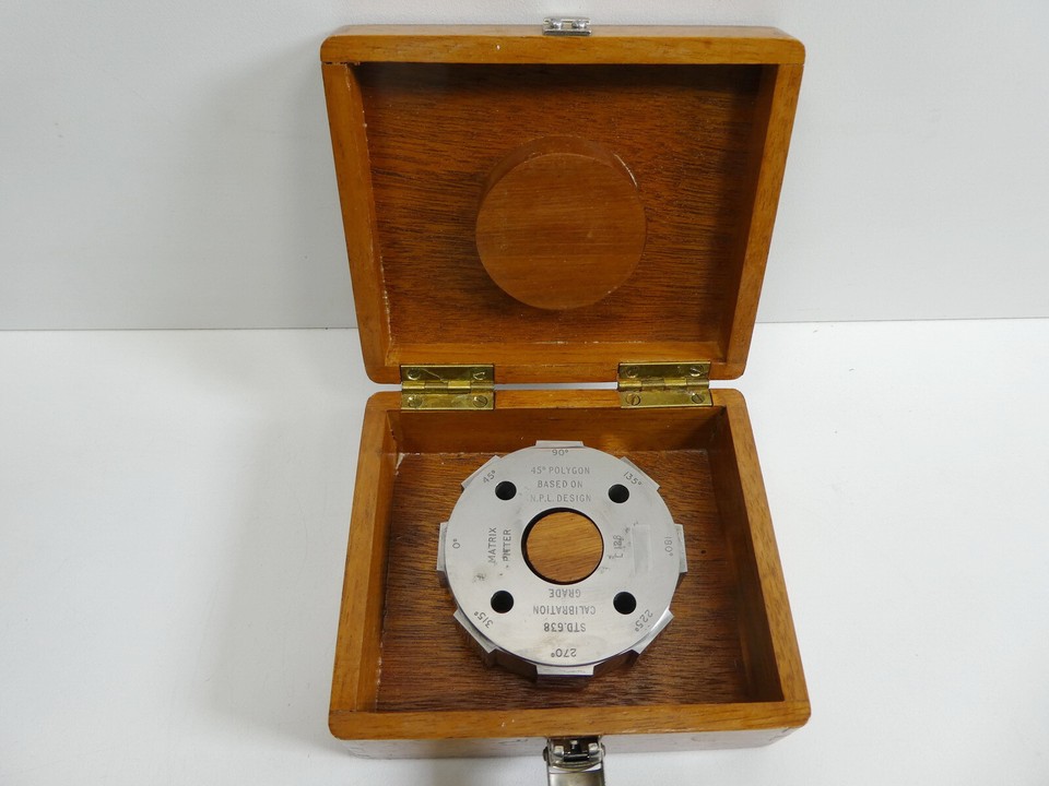 MATRIX 8side CALIBRATION! Optical Polygon Autocollimat. Microoptic ...
