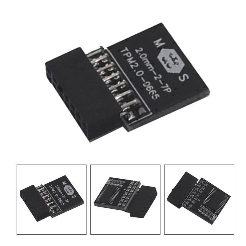 Tpm Module 14Pin LPC Encryption Security Module Remote Card TPM 2.0 | eBay