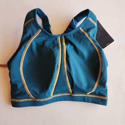 NWT- SYROKAN Women's High Impact Full Support WireFree Padded Sports ...