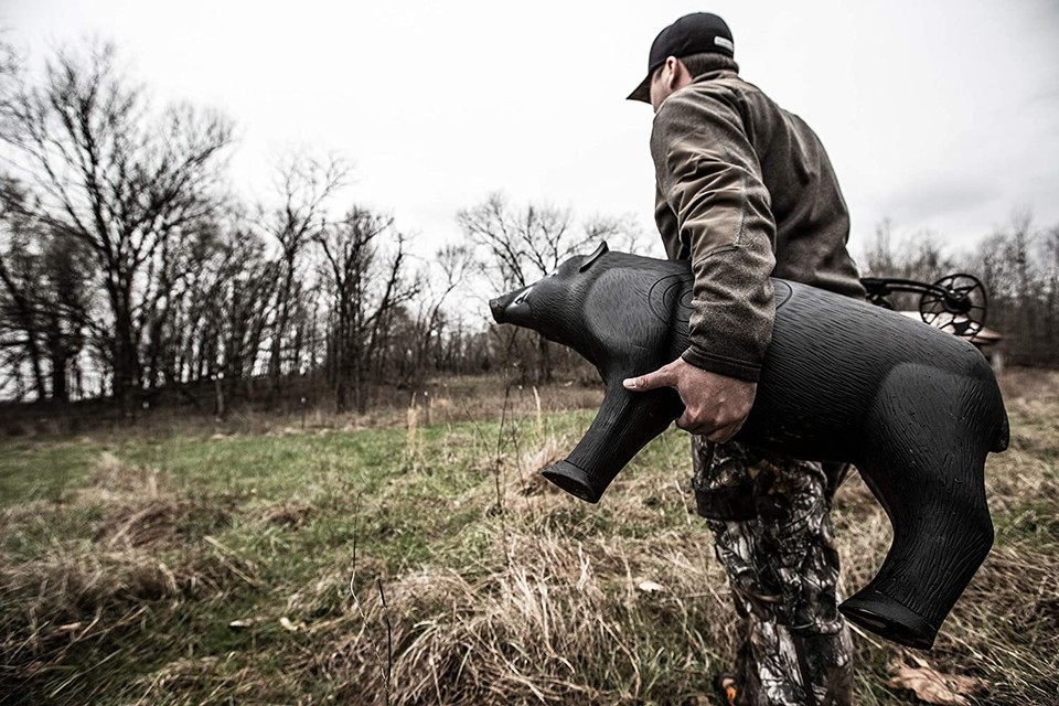 3D Archery Practice Target Hog Pig Bow Hunting Expandables Field Tip ...