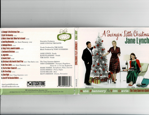 JANE LYNCH - A SWINGIN LITTLE CHRISTMAS (CD 2016) **15 TRACKS**DAVIS ...