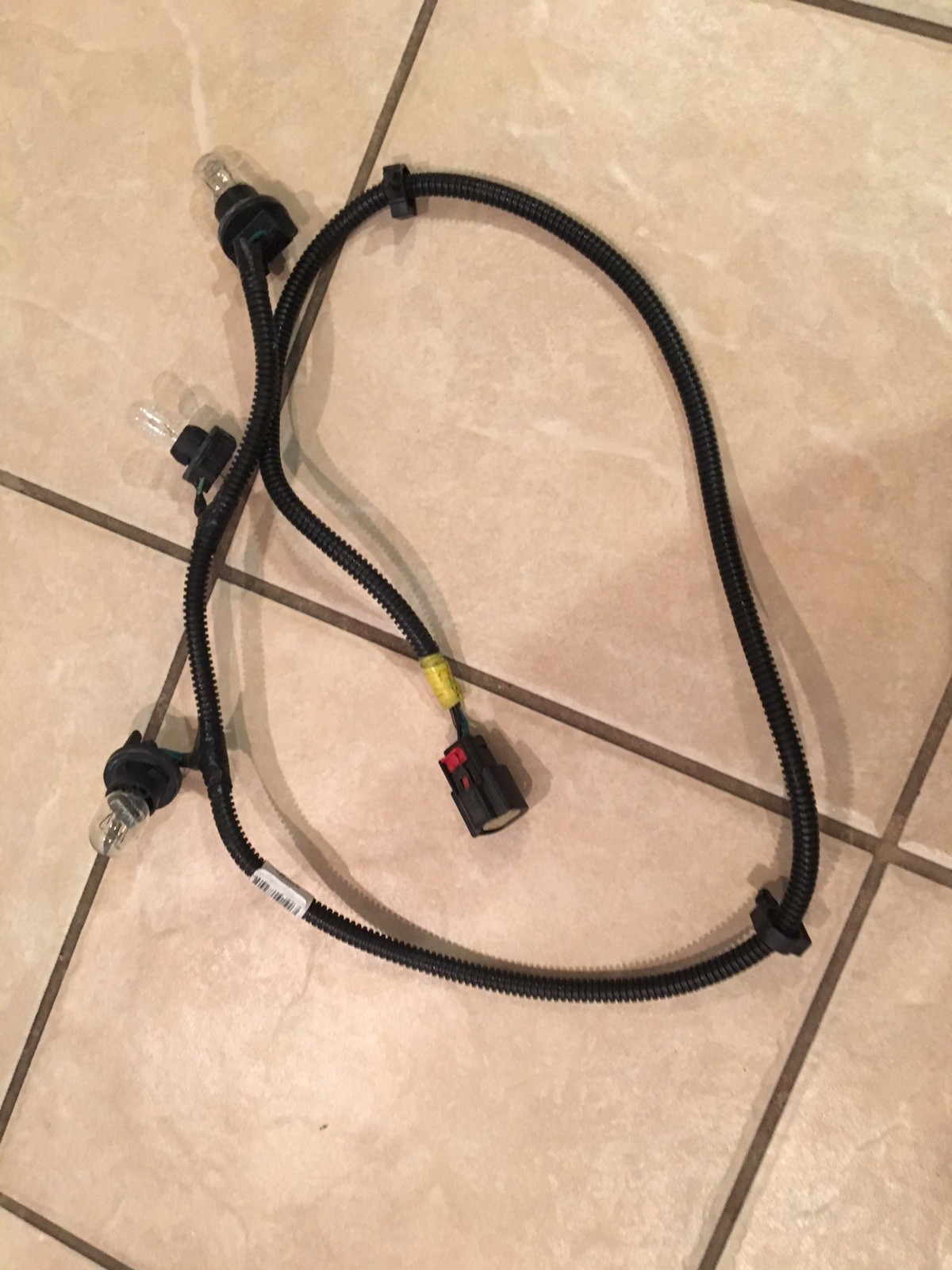 OEM GM Chevy Truck Tail Light Wiring Harness With Bulbs 22283AC 22284ab ...