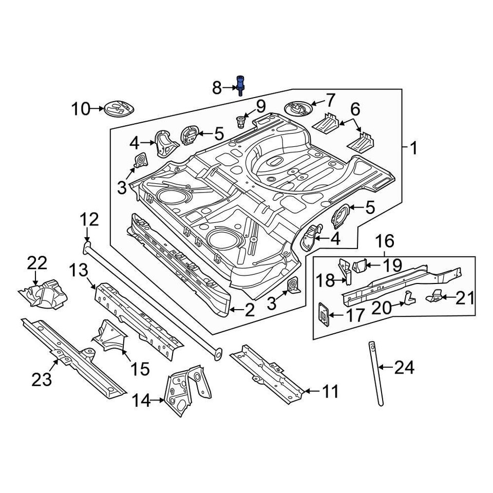 3x Für Audi Seat Skoda VW Kugelkopf Befestigung Motorabdeckung ...