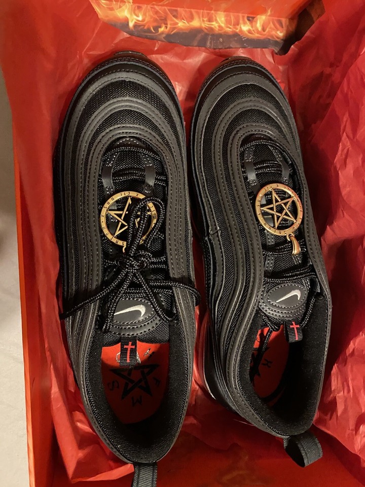 MSCHF x Lil Nas X Satan Shoes Size 10 DS Brand New #196/666 | eBay