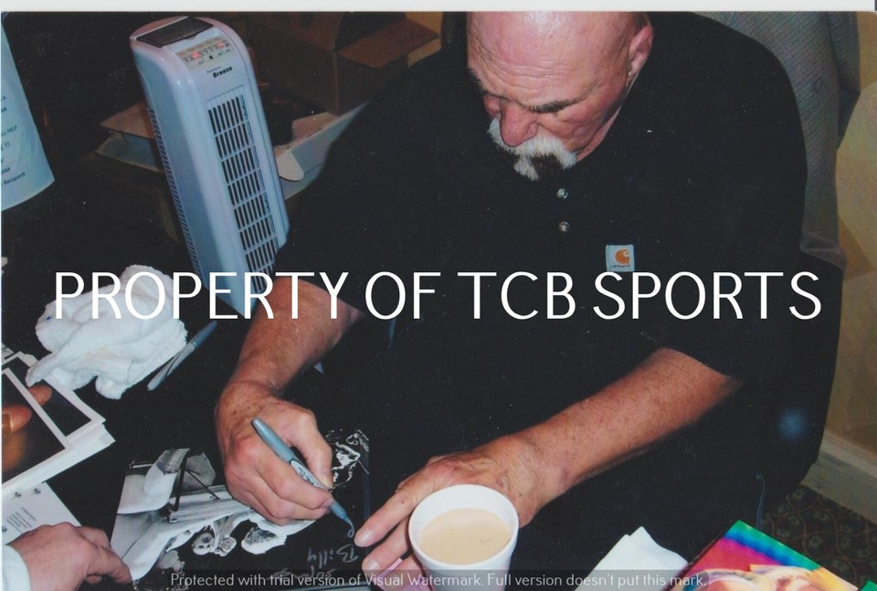 "SUPERSTAR" BILLY GRAHAM AUTOGRAPHED 8X10 PHOTO WWE W/PROOF | eBay