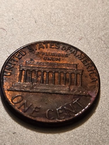 1983 Lincoln Penny 1C 2.5g Red💥Doubled Die Reverse FS 801 Error💥Rare ...