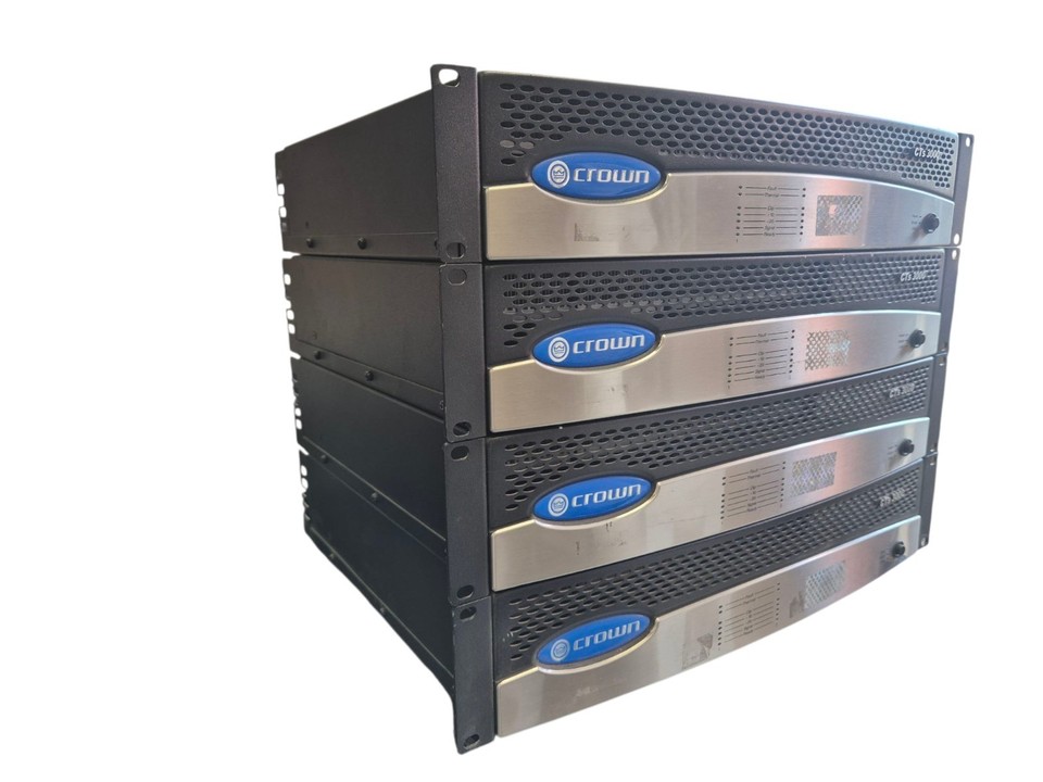 Crown Audio CTs-3000 - Two-Channel Power Amplifier -MADE IN USA- | eBay