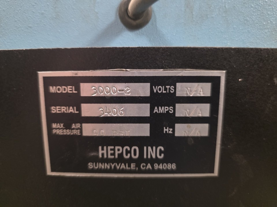 Hepco 3000-2 Manual Lead Forming and Cutting Machine w/ Transistor 3322 ...