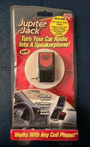 NEW AS SEEN ON TV Jupiter Jack Make Your Cell Phone Hands Free Adapters ...