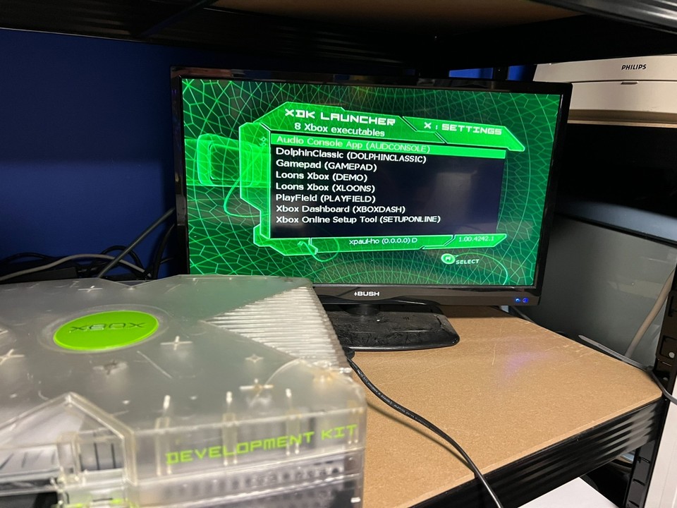 Microsoft Original XBOX DVT-4 Development Kit Prototype Console Ultra ...