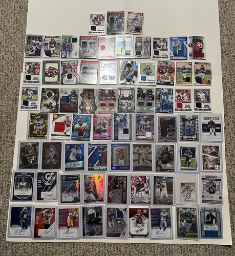 NFL Card Lot - Autos/Rookie/Patch Cards - Various Years - See Pics - 69 ...