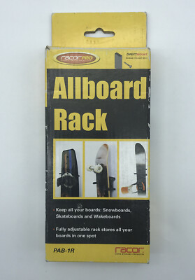 RACOR PRO ALLBOARD RACK SNOWBOARD SKATEBOARD WAKEBOARD ADJUSTABLE ALL ...