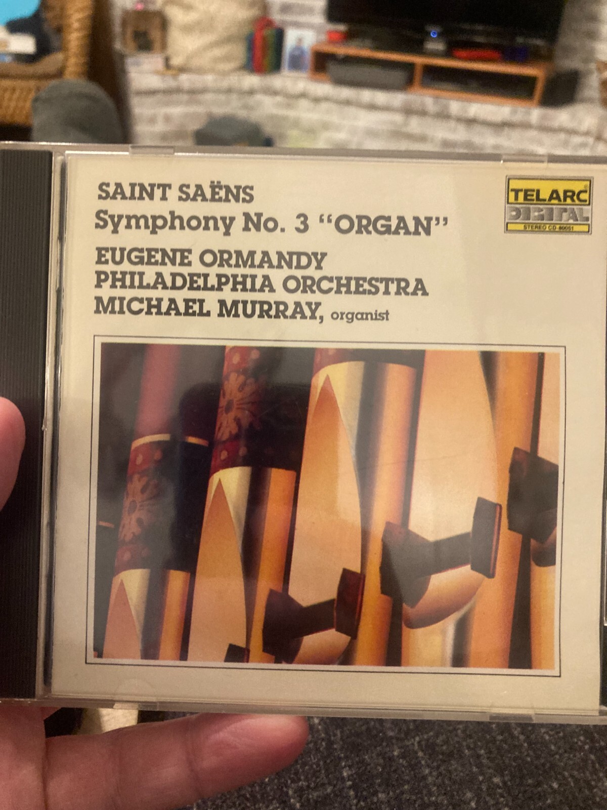 Saint-Saens Symphony 3 "Organ" CD Telarc CD-80051 Japan for US CSR | eBay
