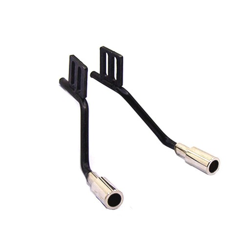 1Pair Metal Simulation Exhaust Pipe Gas Vent for Trx4 SCX10 Rc Car P ...