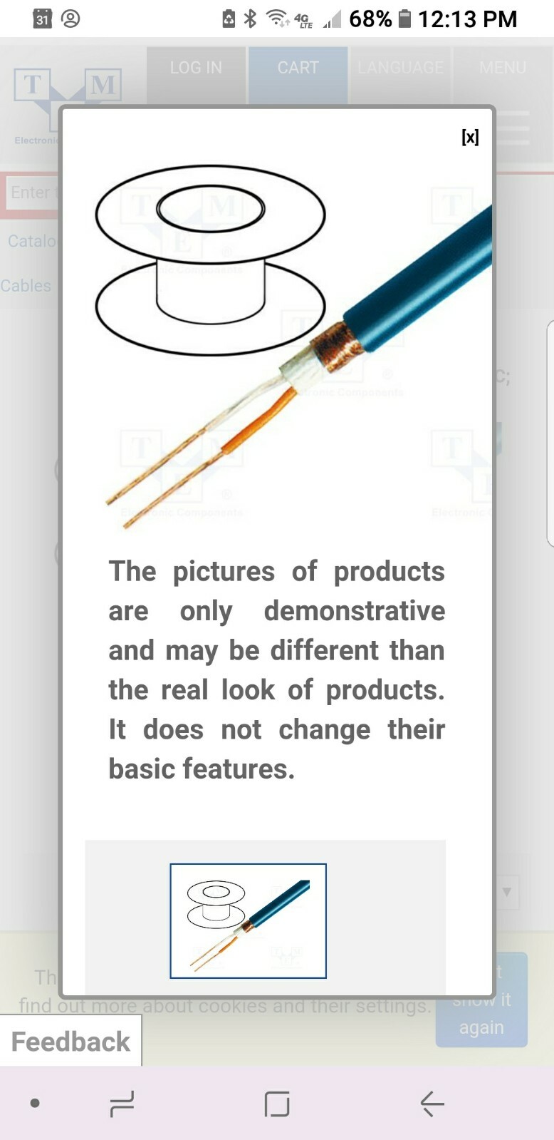 Tasker C260 Microphone Shielded Cable 100 Meter (approx. 329ft) | eBay