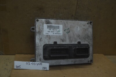 2003-2007 Saturn Vue Engine Control Unit ECU 37820RDMA580 Module 779 ...