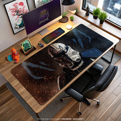 Star Wars Clone Trooper Desk Mat - Galactic Empire Gaming Mouse Pad | eBay