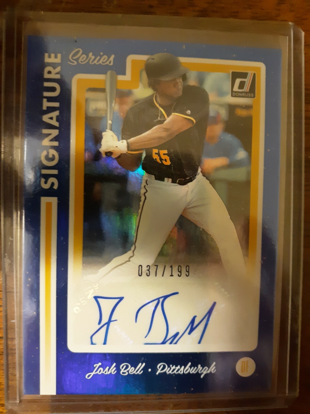 2017 Donruss Signature Series Josh Bell Auto/199 Rookie | eBay