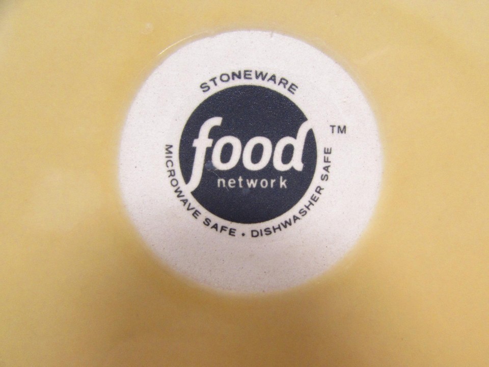 Fontinella Yellow by Food Network Mug Yellow Embossed Beaded Swirls ...