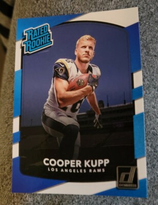 2017 Donruss Cooper Kupp Rated Rookie LA Rams #329 Super Bowl Champ MVP ...