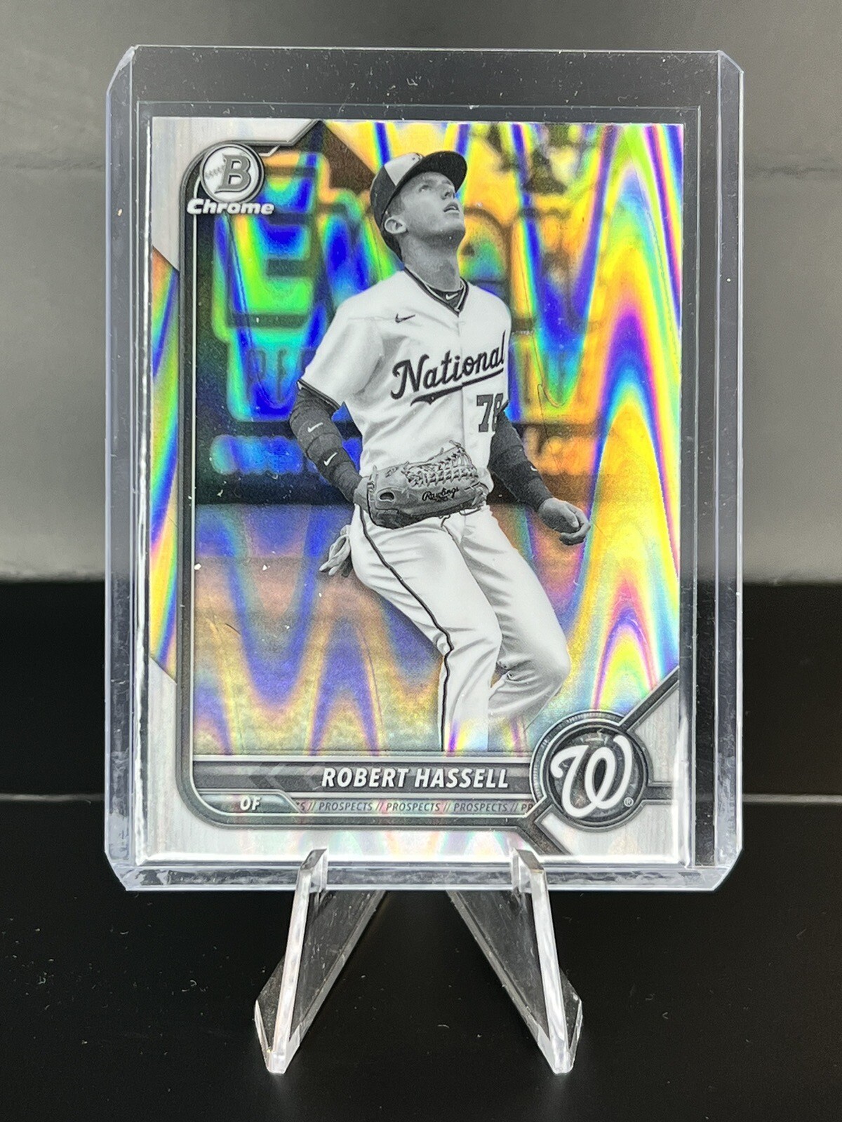 2022 Bowman Draft - Chrome Black & White RayWave Refractor #BDC-169 ...